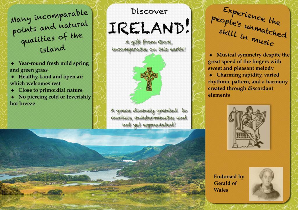 Medieval Ireland Tourist Brochure – diegodelaparra